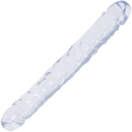 Doc Johnson Crystal Jellies Jr Double Dong 12 Inch