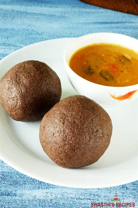 Ragi Mudde Recipe Swasthis Recipes
