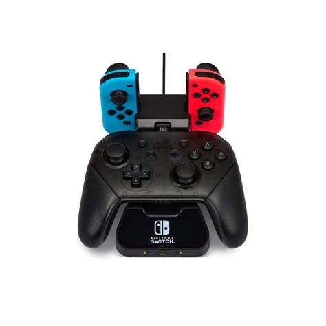 Powera Controller Charging Base For Nintendo Switch Black Wireless