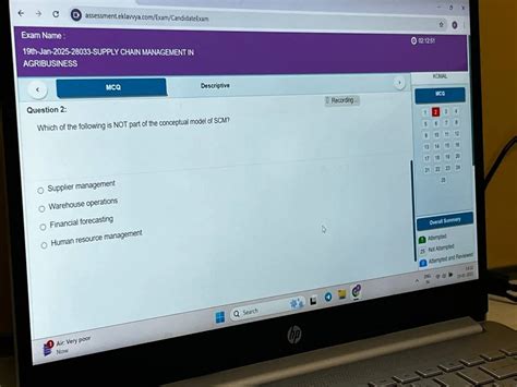Which Of The Following Is Not Part Of The Conceptual Model Of Scm Supplier Management Warehouse