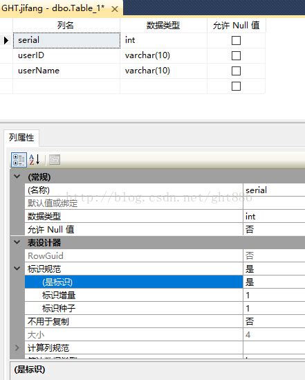 sql server 2014 数据表中如何添加和实现自动增长的序列号 自增长标识列在插入时数据库会自动延续之前的序号 csdn博客