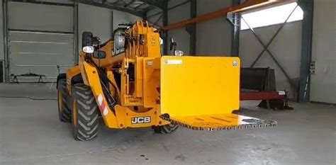 Construction Loadall Vehicle With The Prototype Mining Adapter