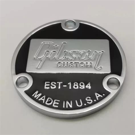 Gibson Custom Shop Les Paul Toggle Switch Cover Backplate Uk Seller £