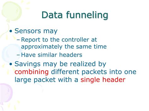 ppt data funneling routing with aggregation and compression for