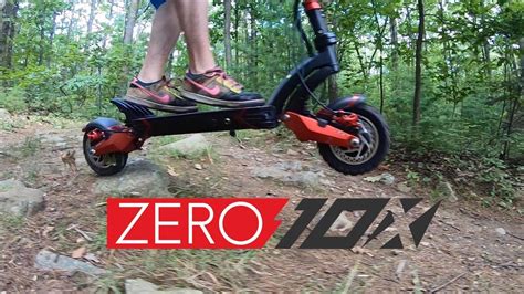 Zero 10x Review 40mph Fast Electric Scooter Youtube
