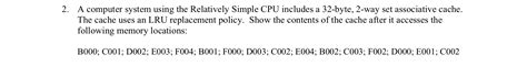 solved a computer system using the relatively simple cpu