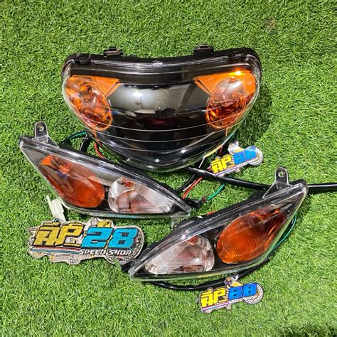 Jual LAMPU DEPAN DAN LAMPU SEIN MIO SPORTY 5TL MODEL 2 MATA MIO