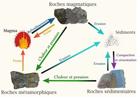 Diagramme Simple Et Vierge Du Cycle Des Roches Chapitre 1 Les