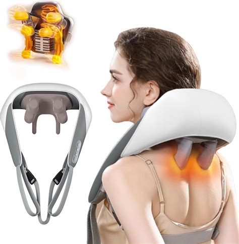 Massagers For Neck And Shoulder With Heatendbag Neck Massager Shiatsu