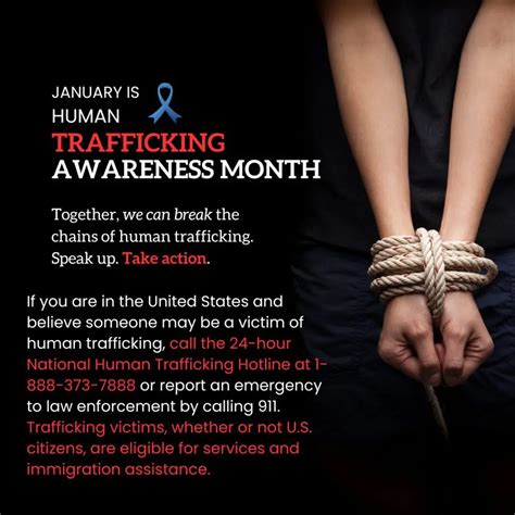January Is Human Trafficking Awareness Month Rooftop