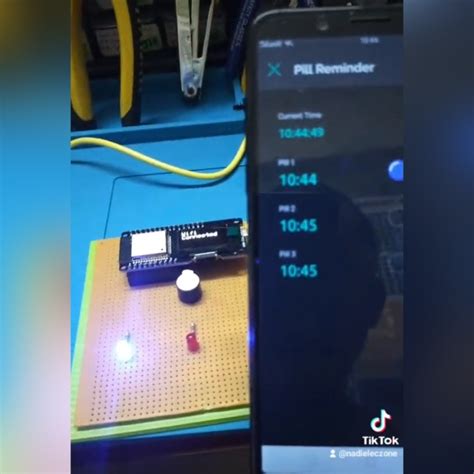 Arduino Iot Apps Blynk Project Esp32 Pill Reminder Set Alarm Clock