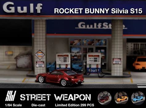 Streetweapon 1 64 Nissan Silvia S15 Rocket Bunny Red