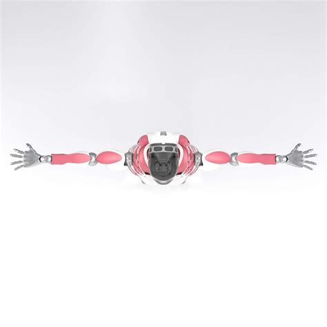 Female Android 3d Model By Renderblade