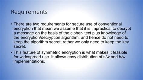 information and network security 10 classical encryption techniques ppt