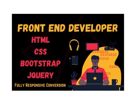 psd or xd to html and css responsive website upwork