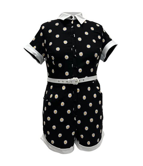 Unique Vintage Daisy Print Patsy Romper Dia And Co