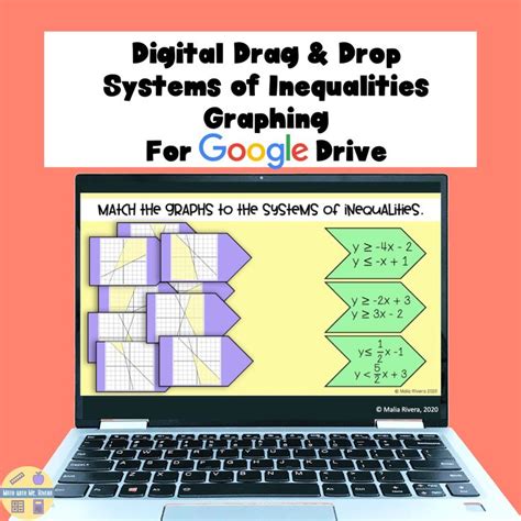Graphing Systems Of Linear Inequalities Drag And Drop Digital Activity Algebra 1 Graphing
