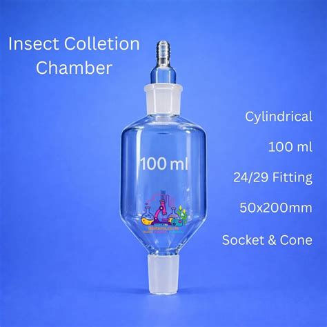 Insect Collection Chamber Cylindrical 100 Ml Olfactometer