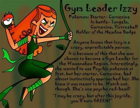 Gym Leader Izzy By Aipomtrainer430 On Deviantart