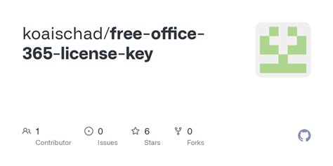 Github Koaischad Free Office 365 License Key