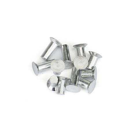 Aluminium Solid Rivets Flat Head Solid Rivet For Cookware Explore