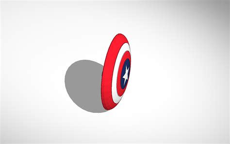 3d Design Shield W Handle Tinkercad