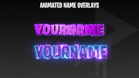 Create A Animated Name Twitch Overlay By Playdesigns1 Fiverr