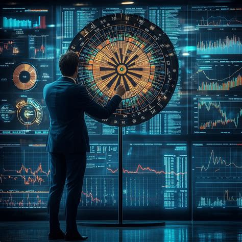 Free Analyzing Data Wheel Image Businessman Data Analytics