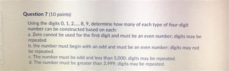 solved question 7 10 points using the digits 0 1 2