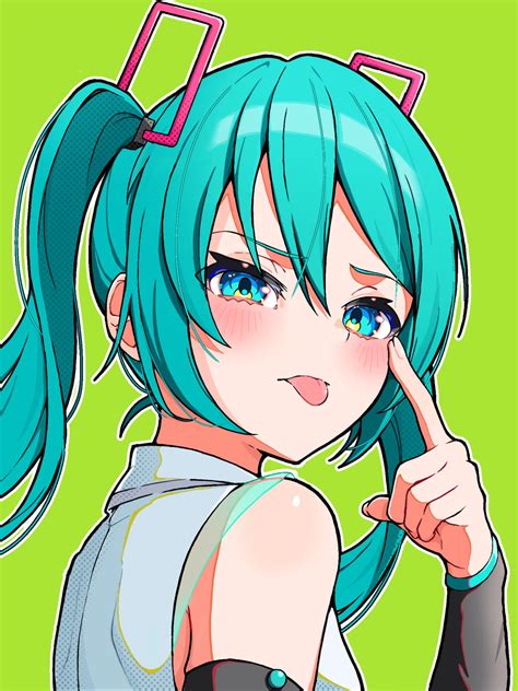 hatsune miku (vocaloid) drawn by uzuki_sena | Danbooru