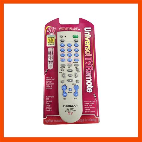 Chunglap Rm 133e Universal Tv Remote Control Shopee Philippines