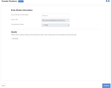 Enter A DRS Position Transfer