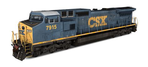 GE C W CSX YN JointedRail Com