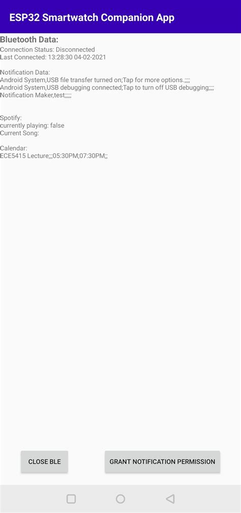 Android Companion App For Ble Devices