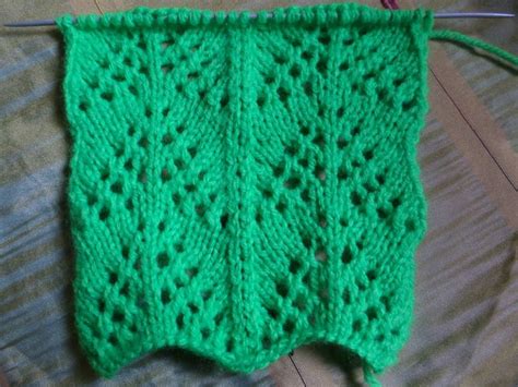 Ажурный волнистый узор Вязание спицами Knitting Hobby Вязаное кружево Вязание Узоры