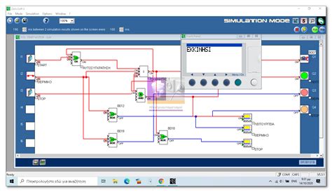 Eκκίνηση τριφασικού κινητήρα με Smart Relay Zelio Logic