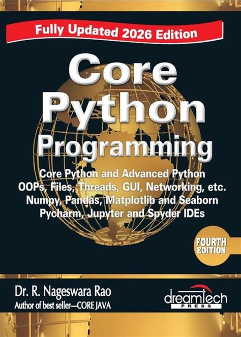 Core Python Programming 4th Edition Fully Updated 2026 Bharatiya