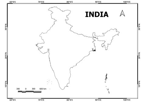 India Shapefile With All States And Districts Geographical Analysis