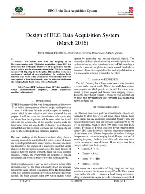 pdf eeg brain data acquisition system dokumen tips