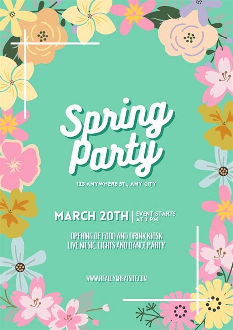 Free And Customizable Spring Templates Canva