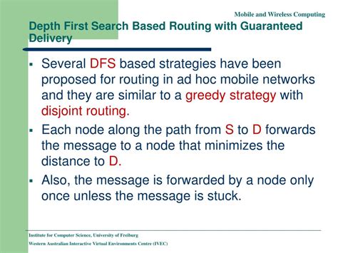 Ppt Lectue 10 An Overview Of Position Based Routing In Ad Hoc