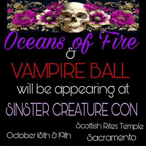 Oceans Sinister Creature Con Returns To Sacramentos Scottish Rite