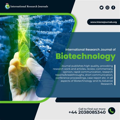 International Research Journals On Linkedin Biotechnology Authors