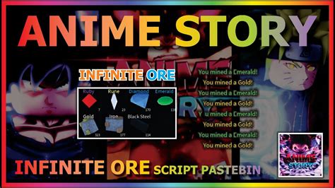 ANIME STORY Script Pastebin INFINITE ORE ANY ORE YouTube