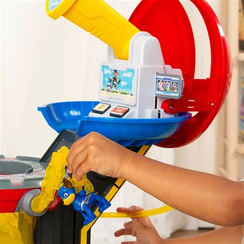 Paw Patrol Mighty Pups Mighty Lookout Tower Toy T Au