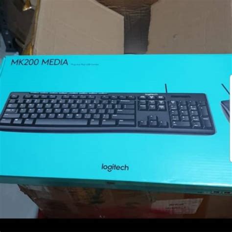 Logitech Mk200 Original Quality Mouse Keyboard Shopee Philippines