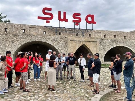 World Renowned Travel Club Visits Shusha As Part Of Tour Across