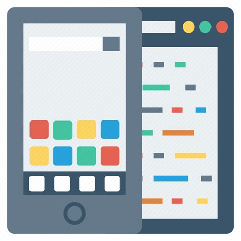 App Application Design Development Mobile Ui Web Icon Download