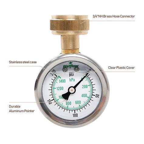 Watflow 2 Glycerin Filled Stainless Steel Water