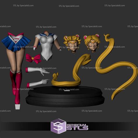 Sailor Moon Stl Files Flying Specialstl